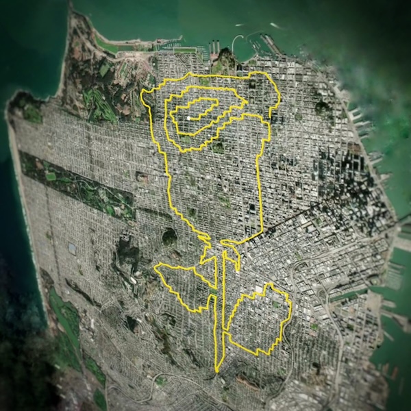 Marathon Runner Creates Intricate GPS Art While Running (26 Photos)