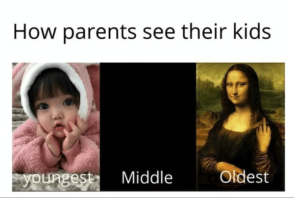 Middle child memes for the forgotten sibling