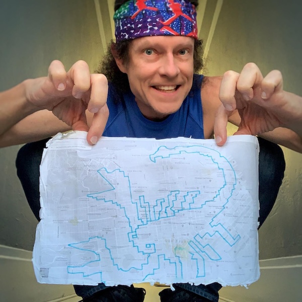 Marathon Runner Creates Intricate GPS Art While Running (26 Photos)