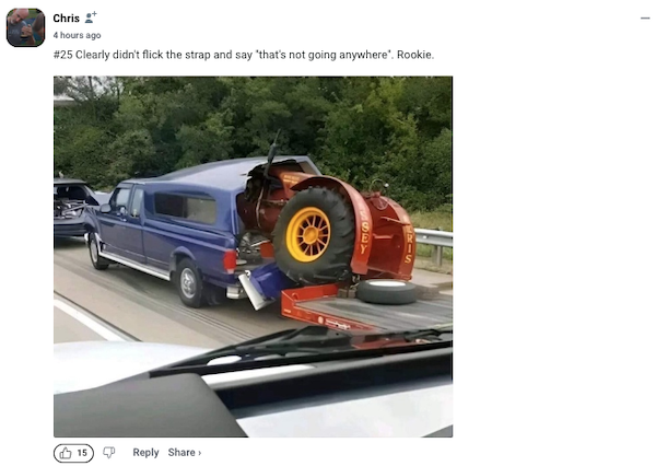 A new robust collection of Top Comments this week