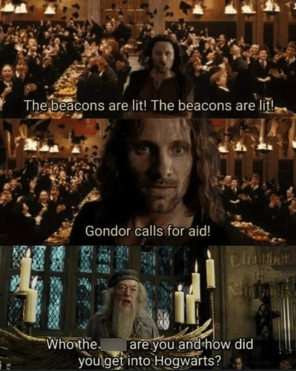 LOTR memes are for those out there who desire the Middle Earth life