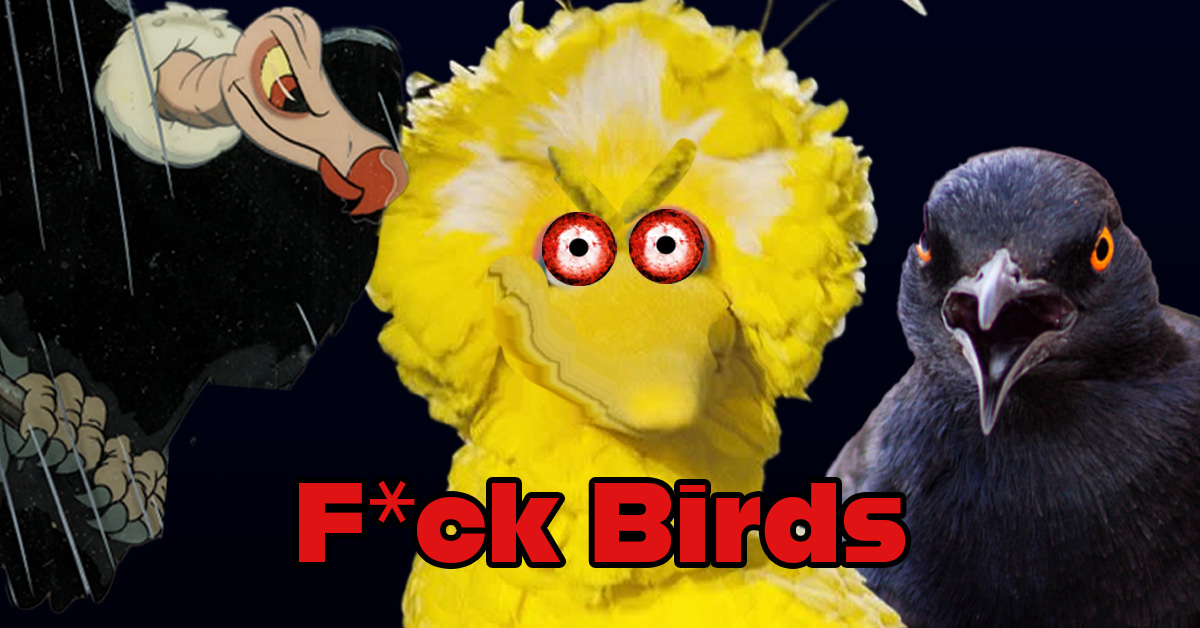 Birds are EVIL. Here’s proof.