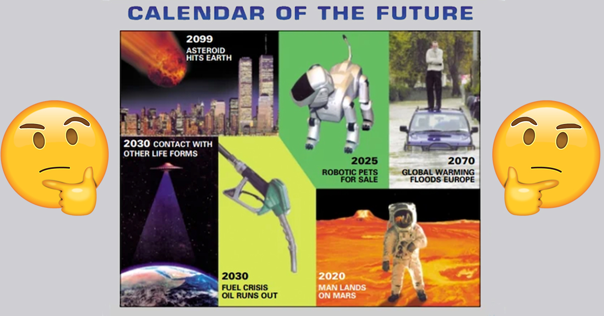 The future couldn't be more different than these historical drawings