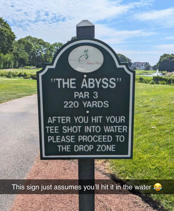 Enjoy a golf memes thirst trap while you watch the Tour Championship