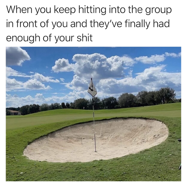 Enjoy a golf memes thirst trap while you watch the Tour Championship