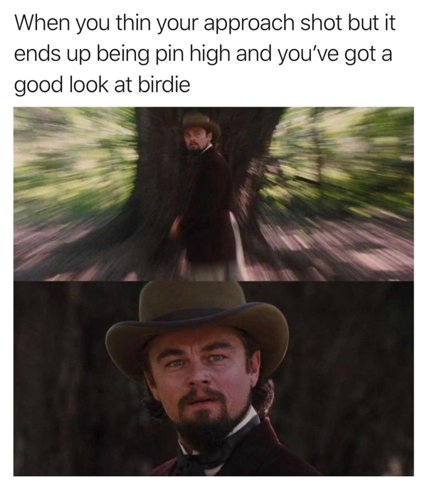 Enjoy a golf memes thirst trap while you watch the Tour Championship