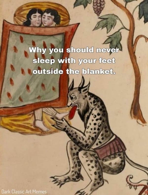 These classic art memes are... Well, classic