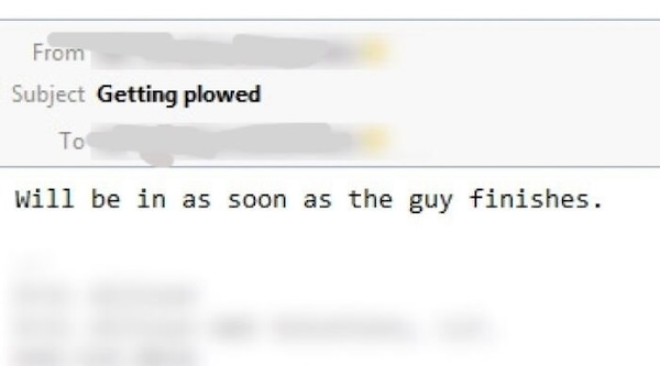 These emails found us in the funniest ways