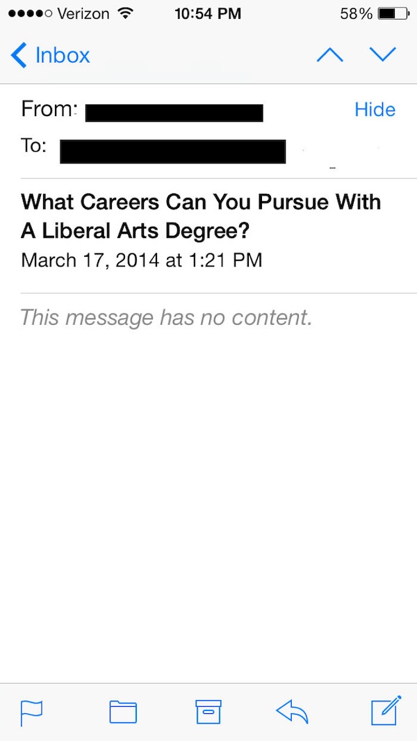 These emails found us in the funniest ways