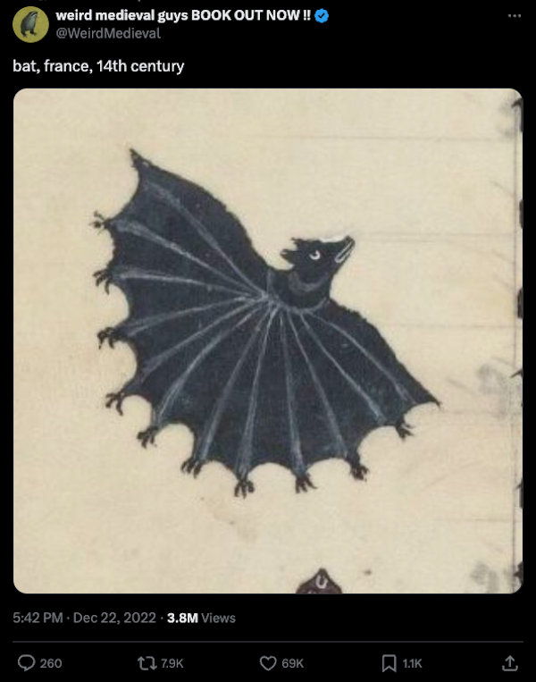 Medieval Art and Animals mix as well as Oil and Water