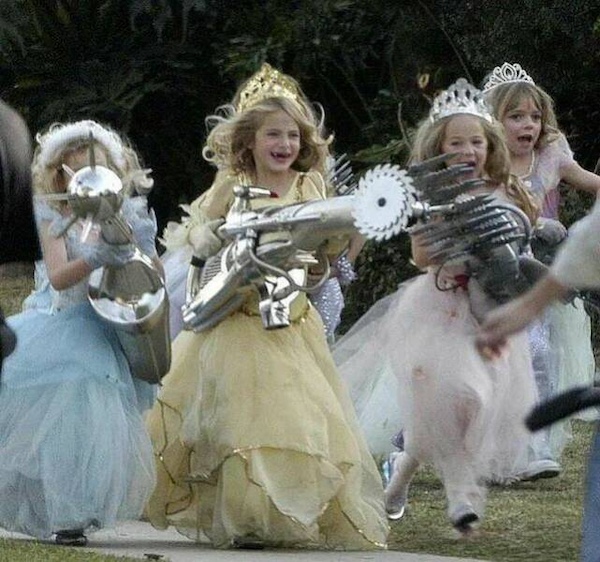 Dirty minded tomfoolery has us all laughing wide under our breath