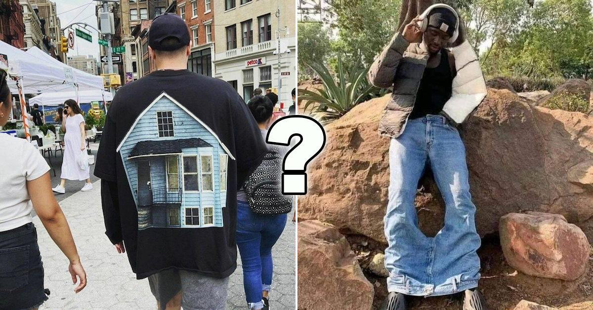 This has to be some of the worst fashion we've ever seen