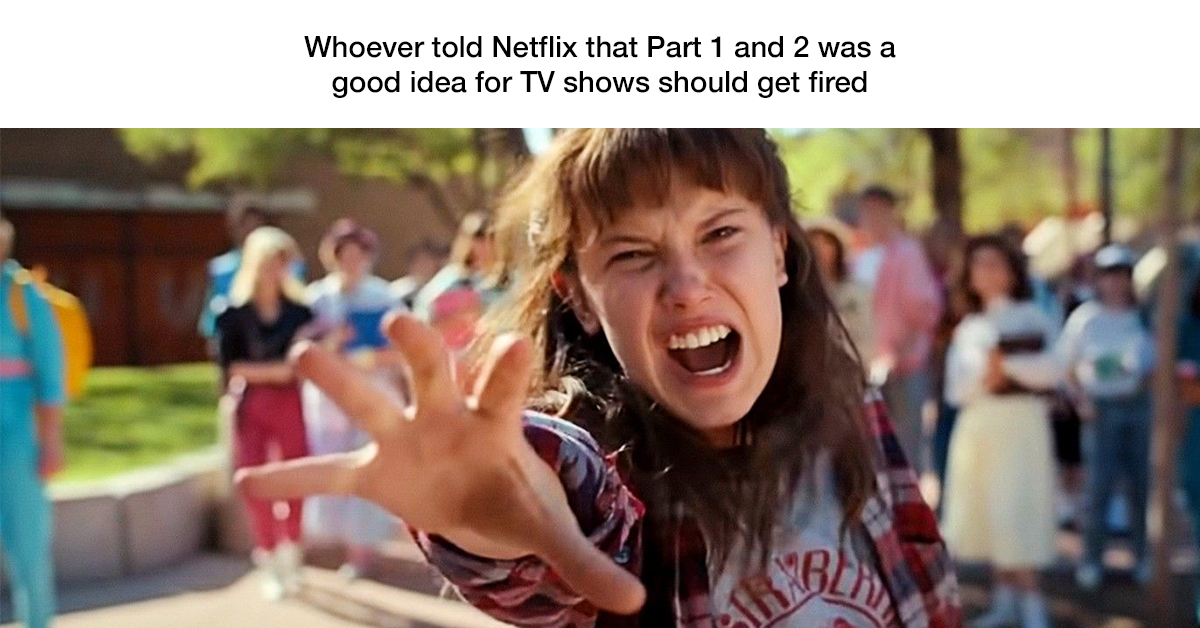 Down for some Netflix and... memes