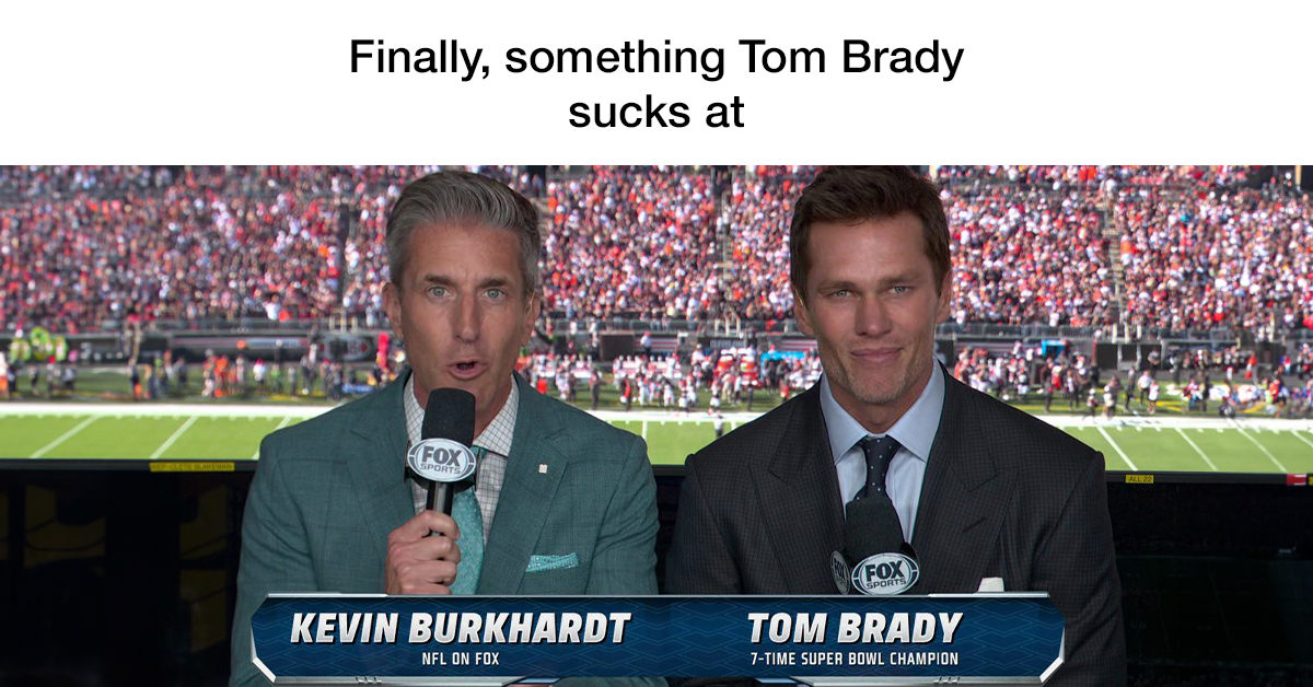 Just like Brady's debut, leather bound NFL memes from Week 1 are jokes