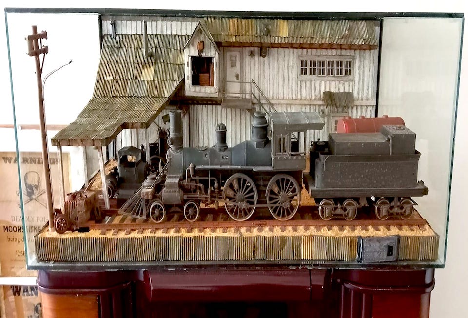 High-Res Train Station Model 1930s Awesome Details Mind blowing Photos