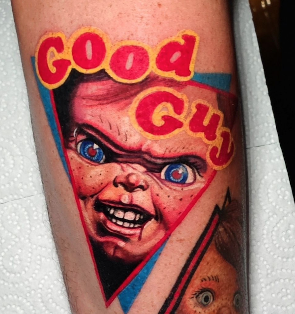 25 insane tattoos based on iconic horror movies