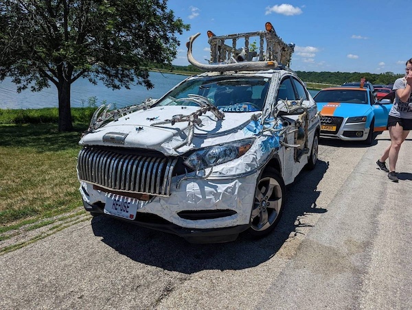 Cars decked out beyond recognition