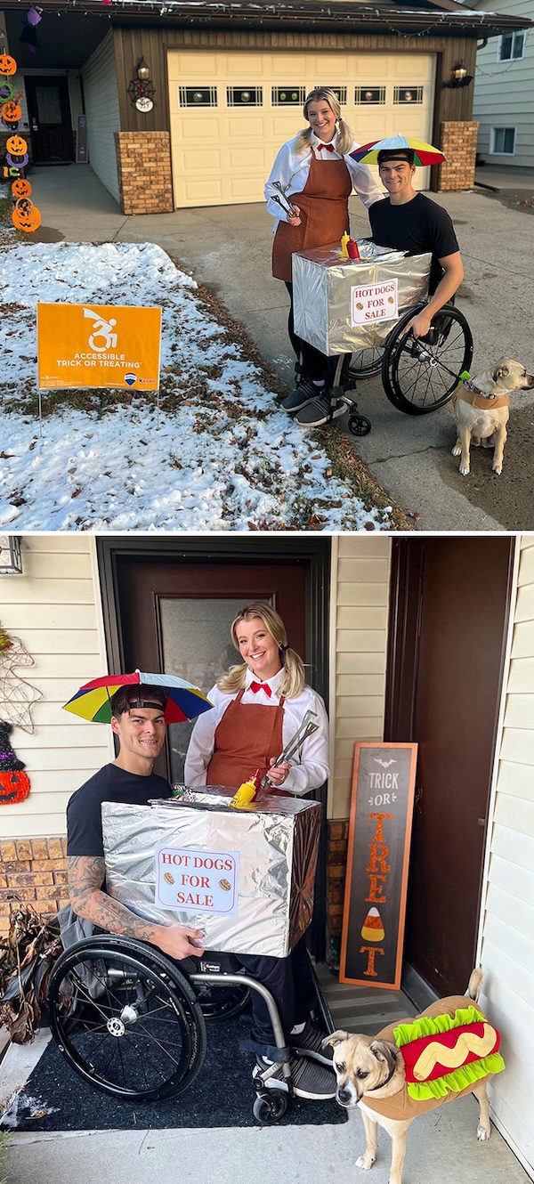 People with disabilities took their Halloween costumes to the next lvl