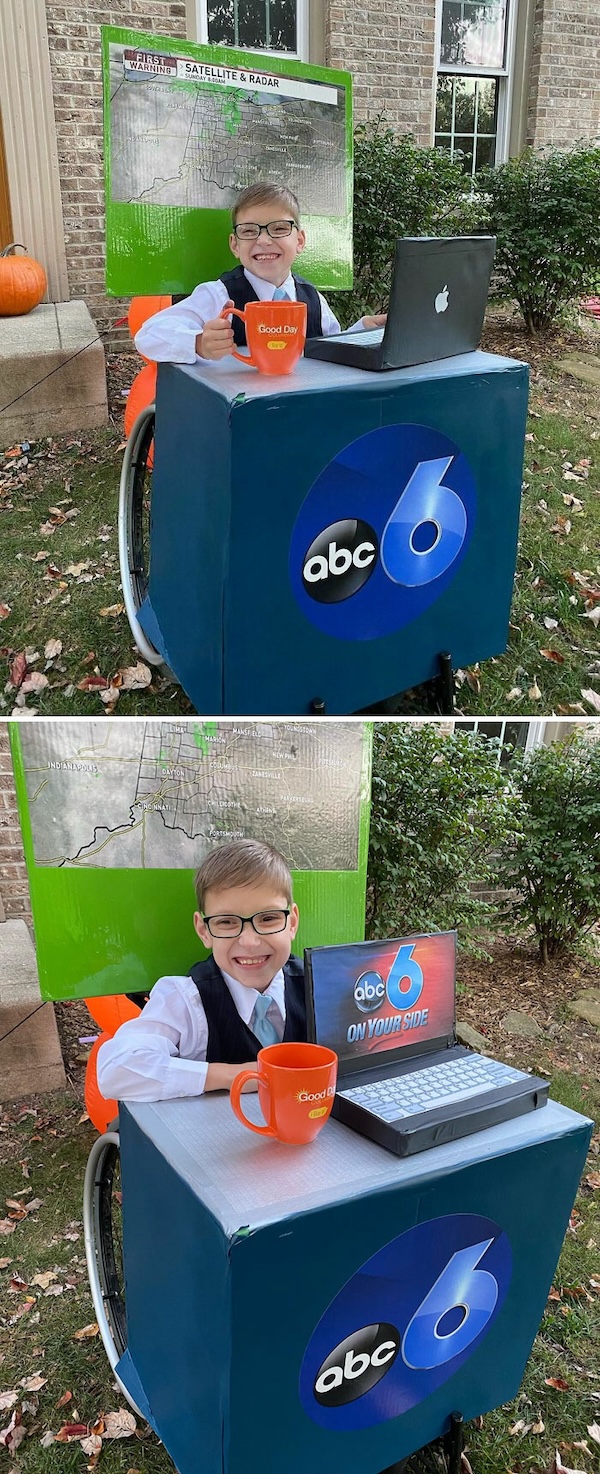 People with disabilities took their Halloween costumes to the next lvl