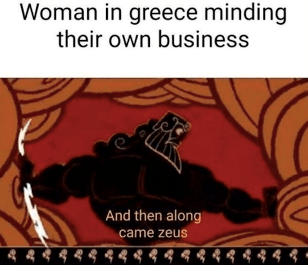 Greek mythology memes for flying too close to the sun