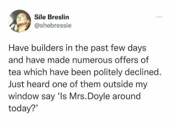Meanwhile, in Ireland...