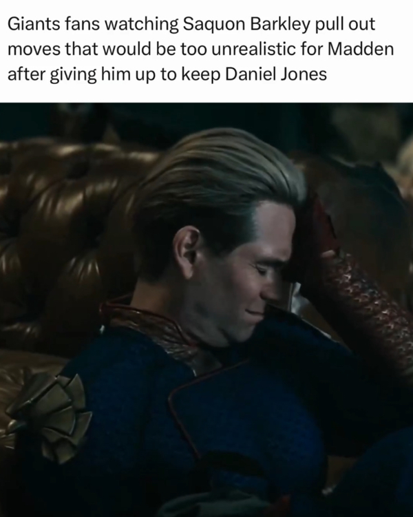 Leather bound memes from Week 9 are almost as crazy as Saquon's hurdle