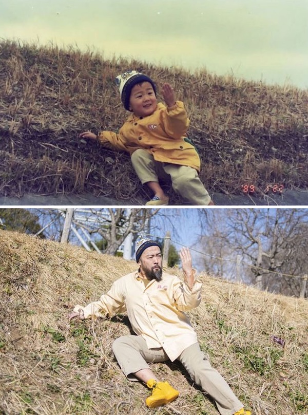 Families recreating old photos and keeping the memories alive
