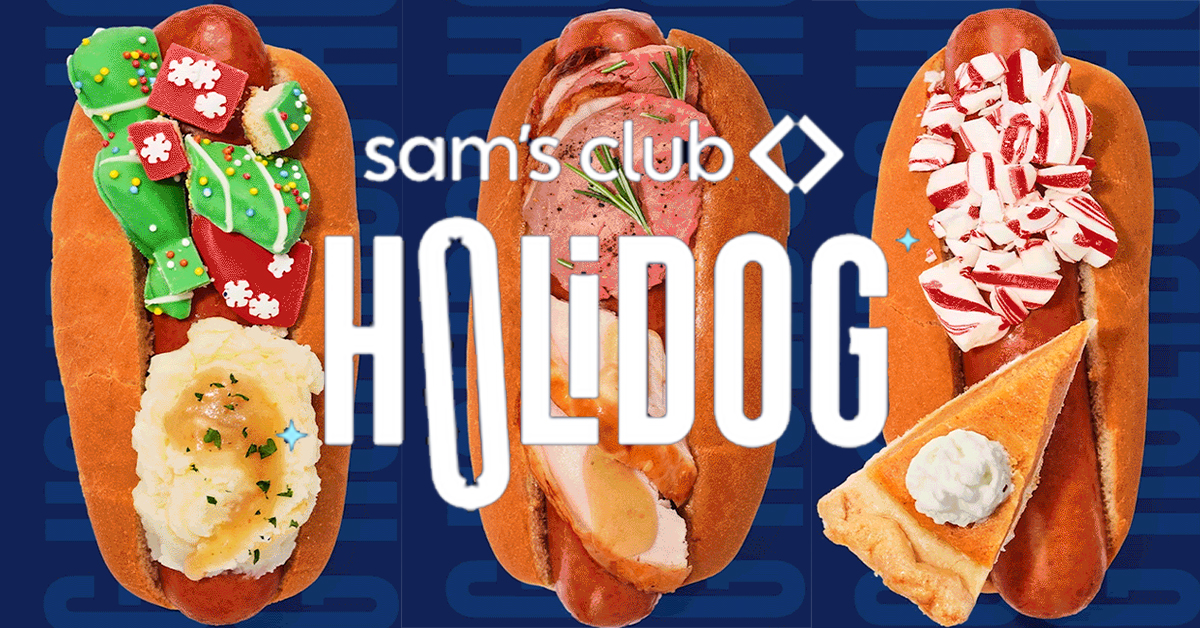 Sam's Club's festive new hotdogs will ruin your holidays
