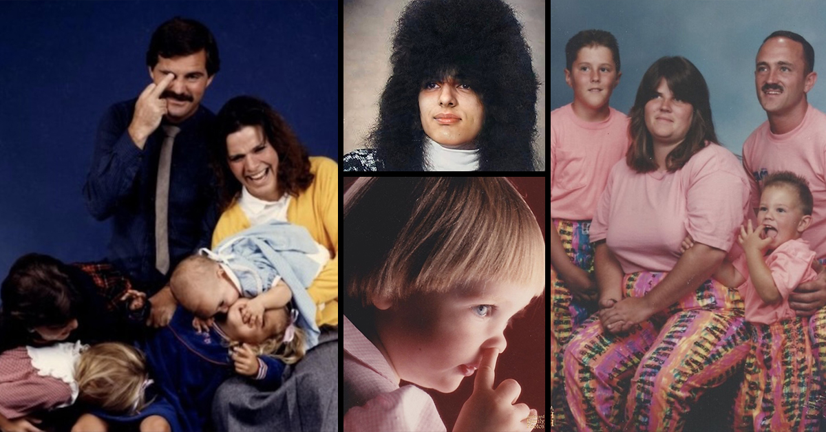 Awkward, Chaotic, Bizarre Family Photos are Proof We're All Weirdos
