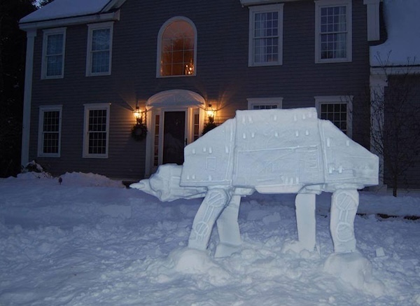 Super Snow Sculptures that Put Regular Snowmen to Shame (36 Photos)