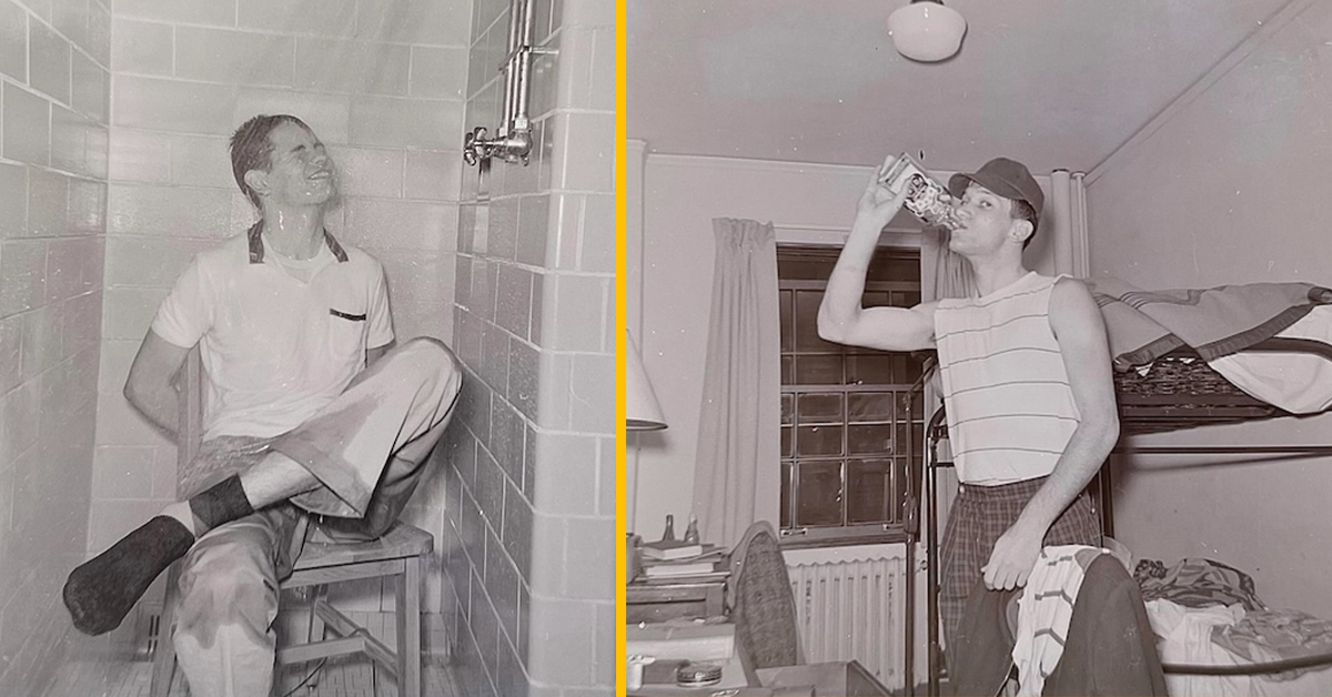 Take a fascinating field trip back in time to 1956 freshman year