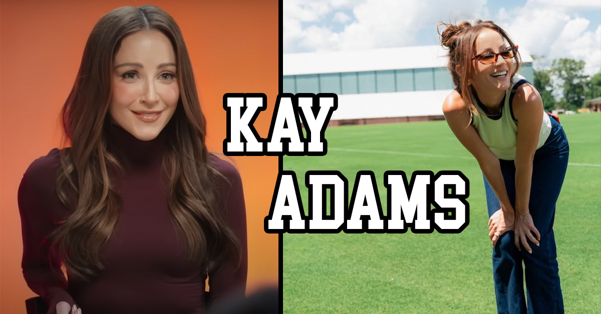 Commentator Kay Adams shows off elite ball knowledge and much more