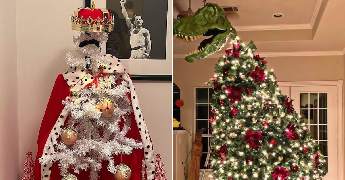 Xmas trees can be made of anything! Even potatoes...