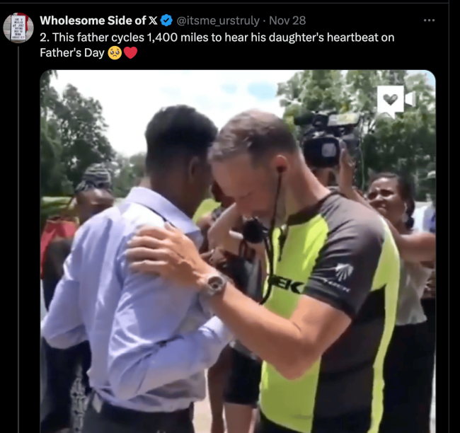 A huge heaping of heartwarming wholesomeness