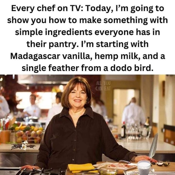 Memes for chefs and hospitality workers to look at in the walk-in