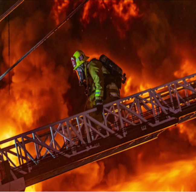 Firefighter Heroes in Action Best Inspirational Photos GIFs 2025