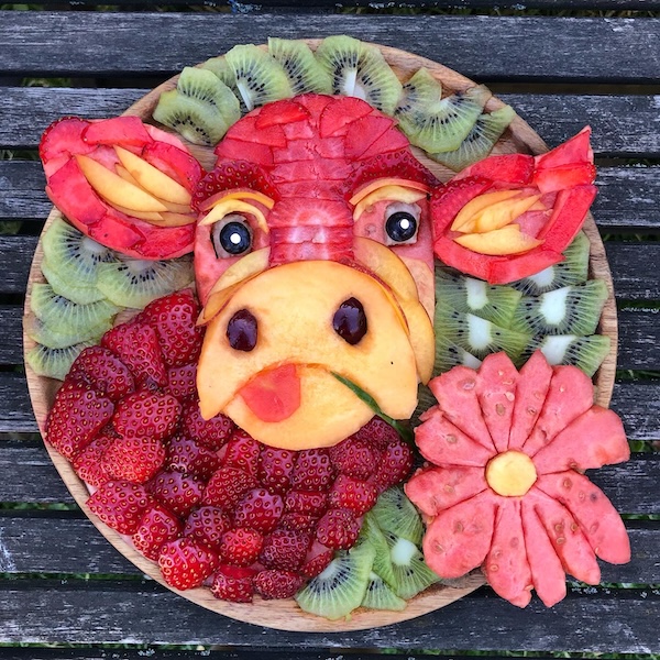 Amazing Food Art Made from Fruits and Veggies (38 Photos)