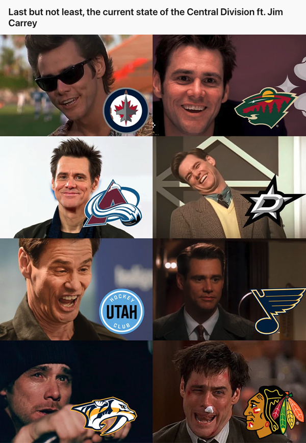 The holidays might be over but NHL memes are still spreading cheer