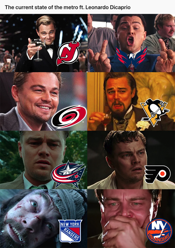 The holidays might be over but NHL memes are still spreading cheer