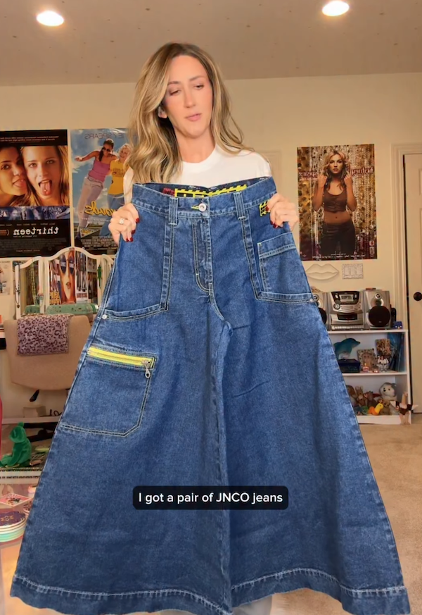 The 90s Mary Poppins has magic JNCO jeans