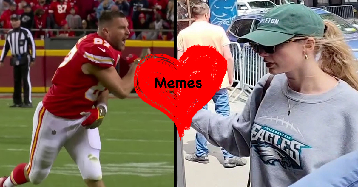 Getting the Taylor Swift/Travis Kelce memes out of our system now
