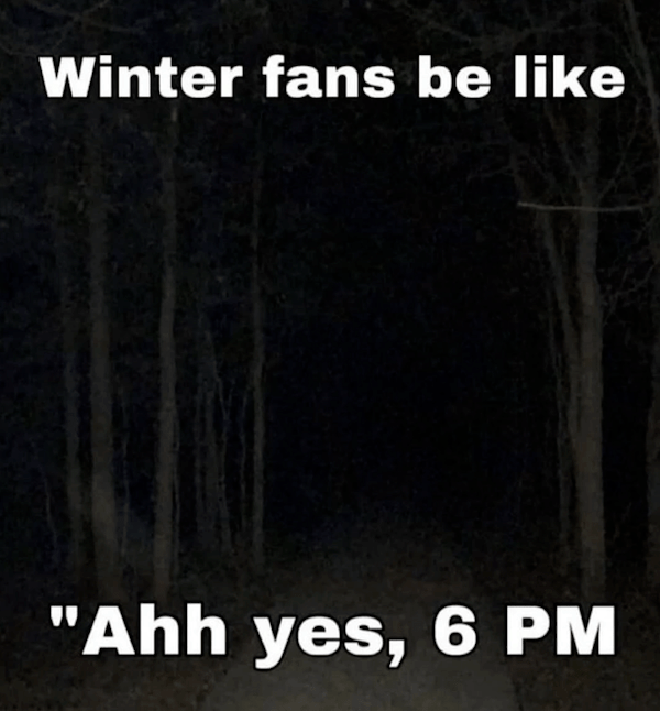 Are you cold? Well, warm up by laughing at these memes