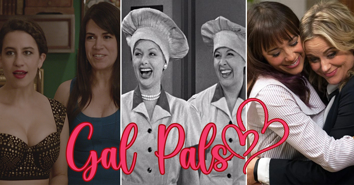 Happy Galentine's Day to these iconic TV gal pals