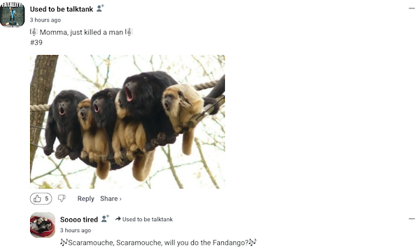 Top comments by our own Misfit nation