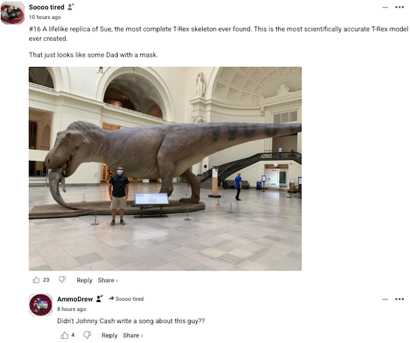 Top comments by our own Misfit nation