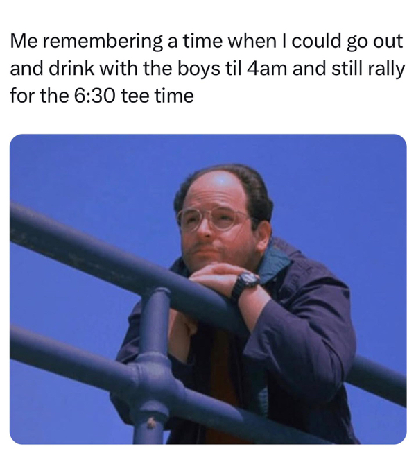 It's almost golf season and we're warming up with memes