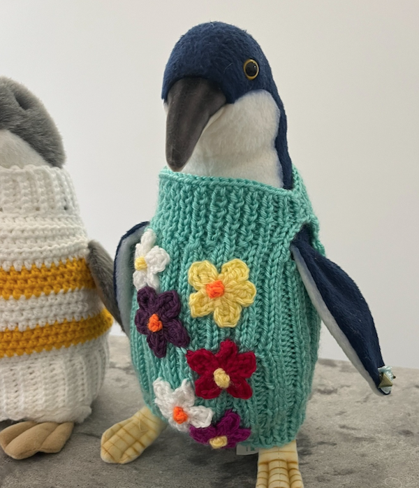 Foundation knits adorable sweaters for penguins in need