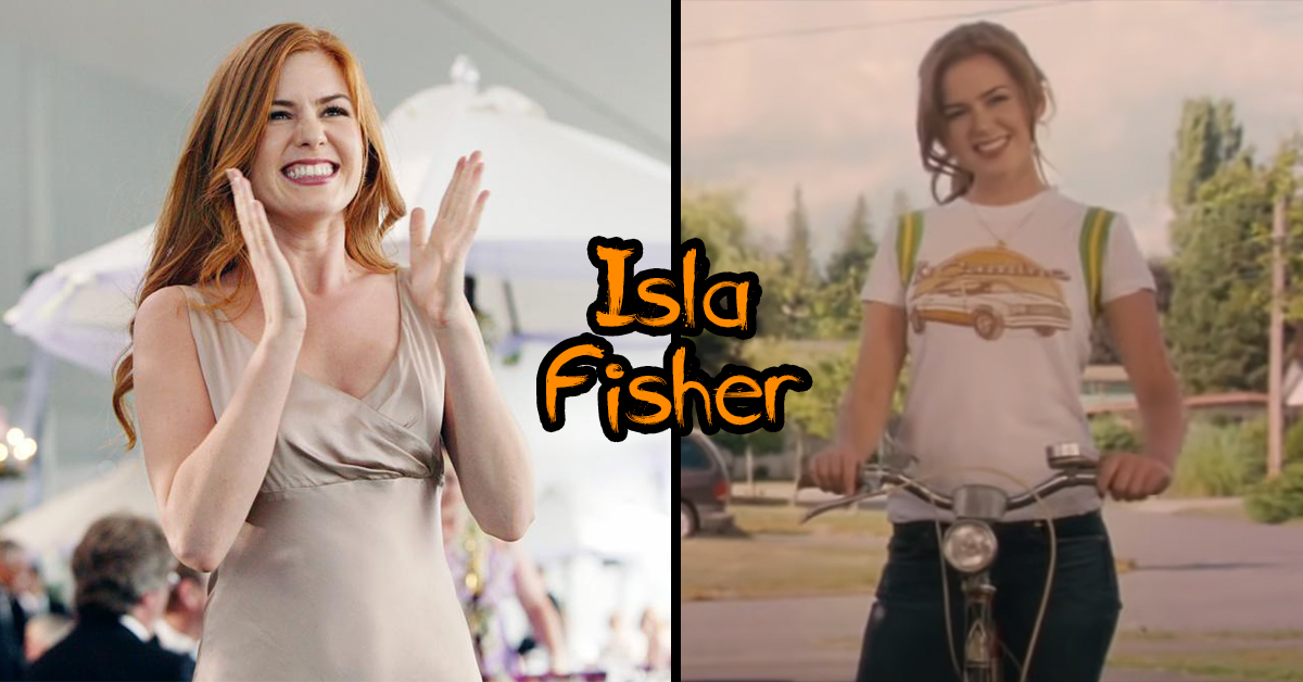 Fiery ginger Isla Fisher proves redder is better.