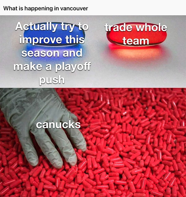 Some pregame NHL memes before the 4 Nations Face-Off