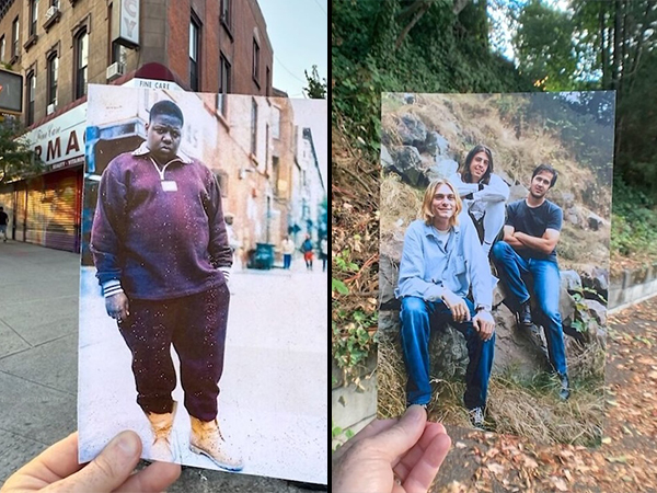 Throwback Photos Merged with Their Present Day Locations